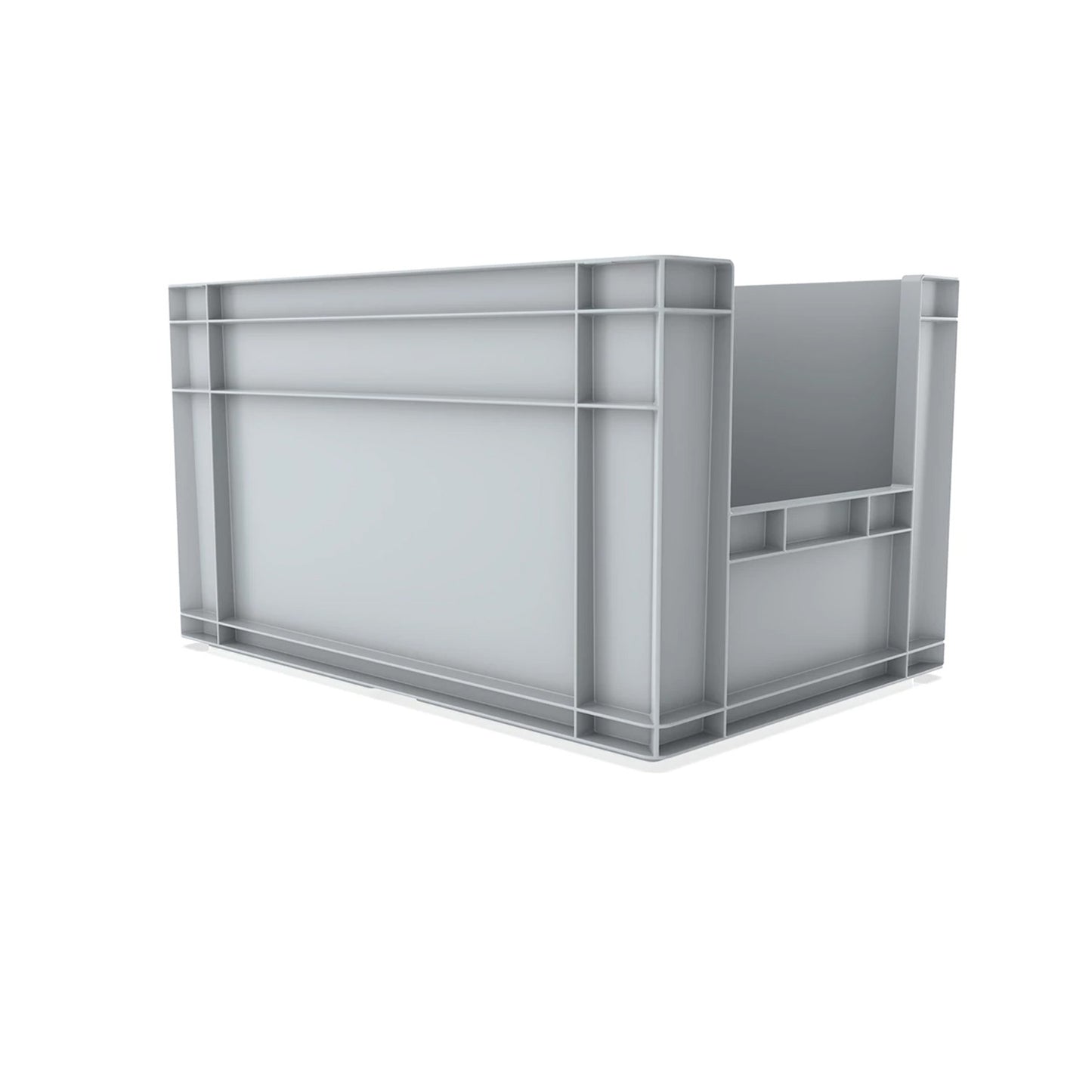 Standard Euro Industrial Plastic Storage Boxes 63 L – CrateBoxes